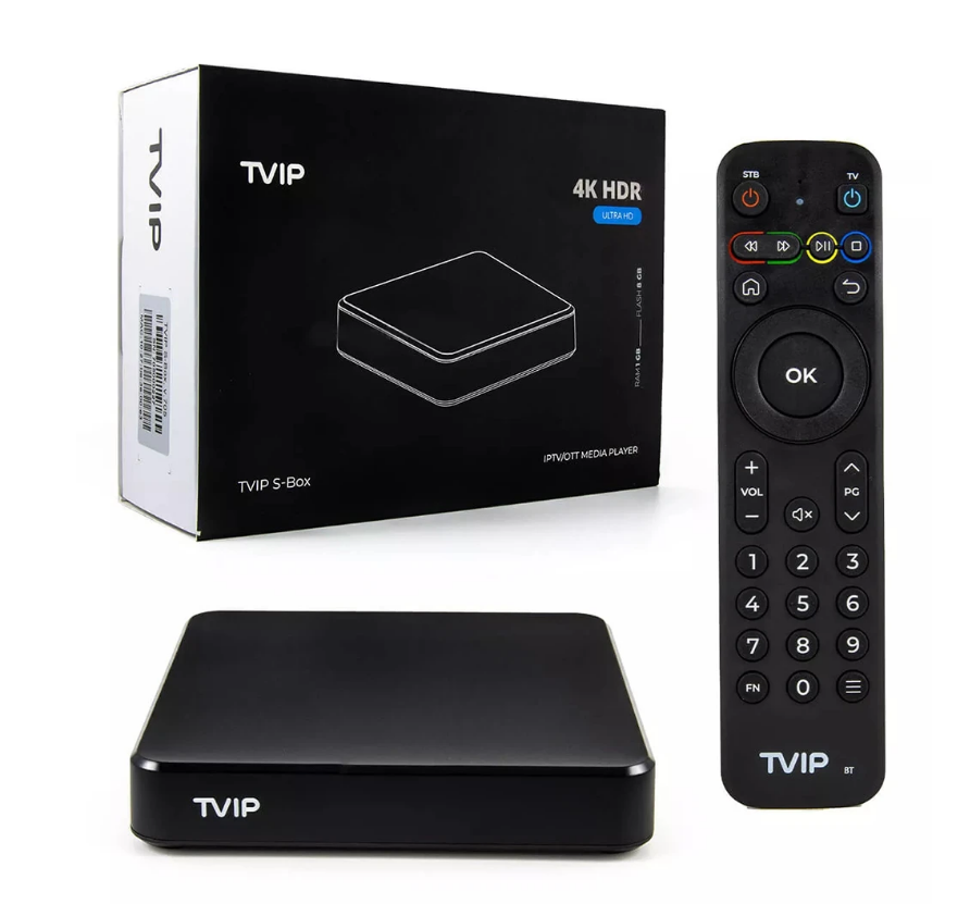 TVIP 605 4K IPTV Box - Svensk IPTV